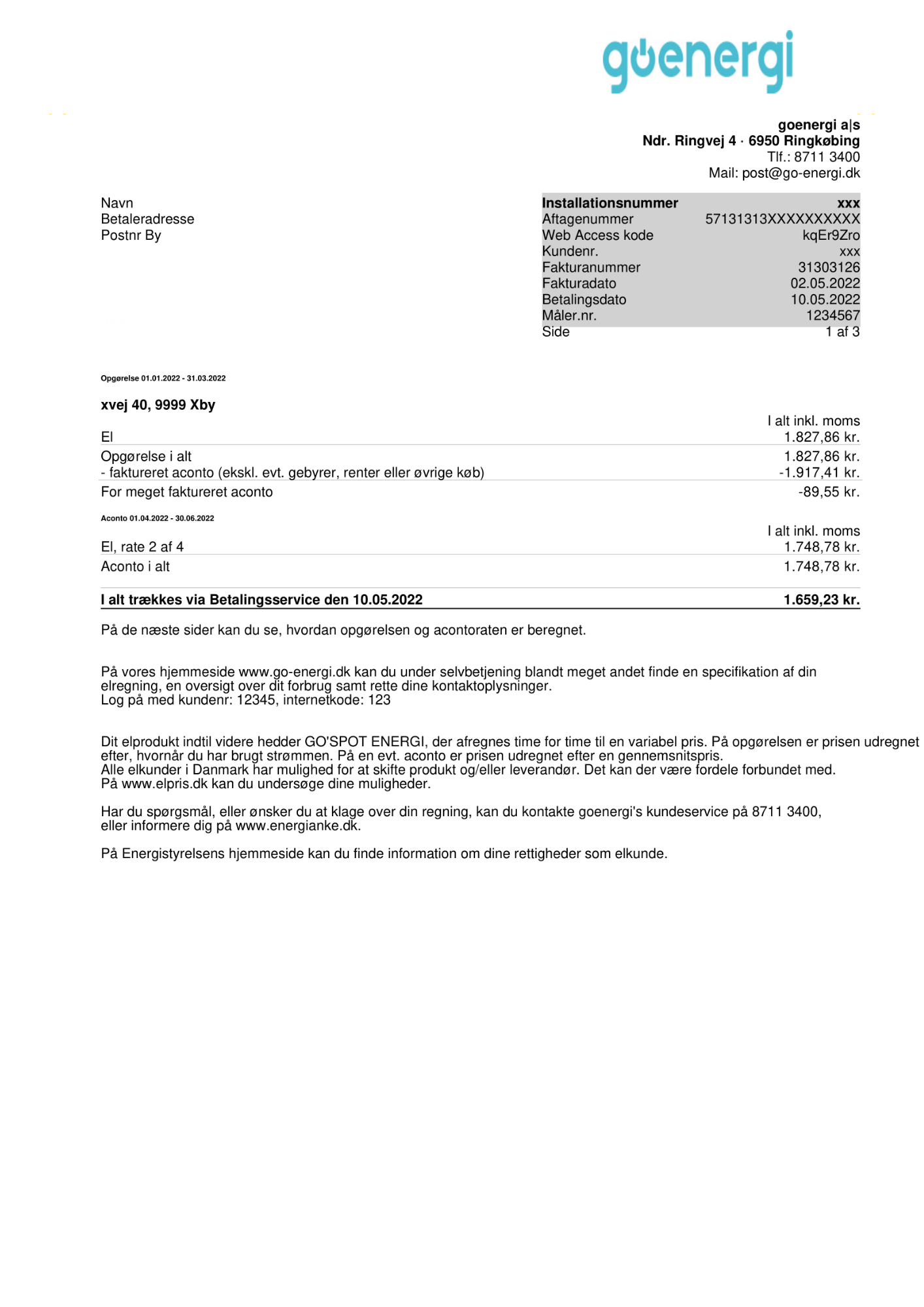 Synes du, det er svært at forstå din elregning? Læs mere her.